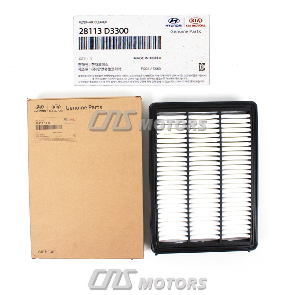 ⭐GENUINE⭐ Hyundai Tucson Kia Sportage 2016-2022 Air Filter 28113-D3300⭐ ...