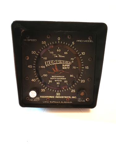 Hummingbird Super Sixty Tom Mann Depth Sounder WPS 60 Head Unit Only ...