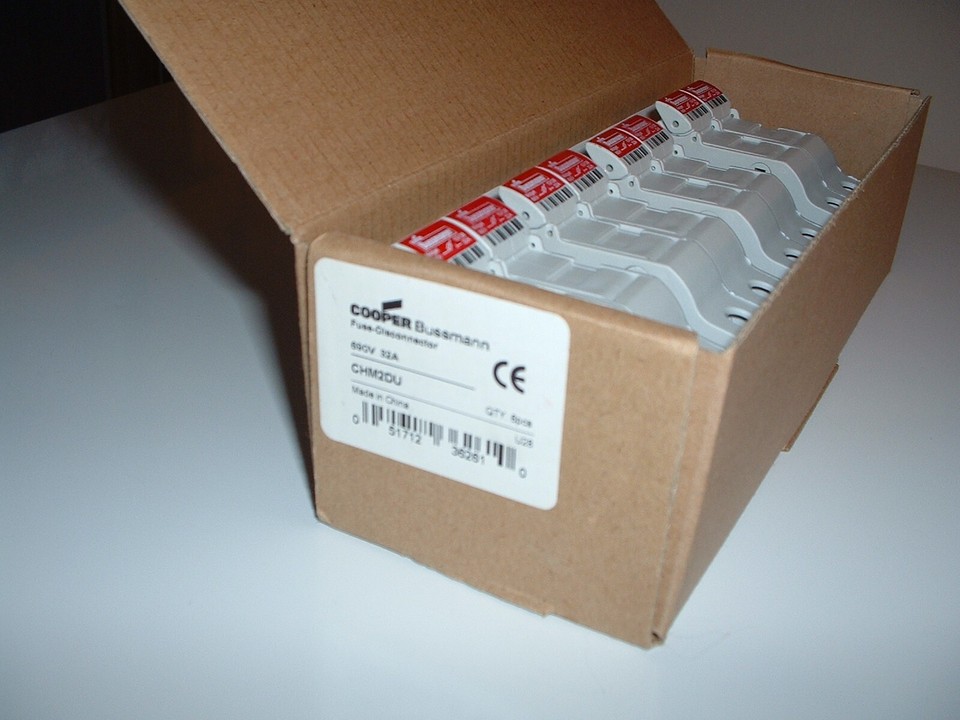 BUSSMANN CHM2DU - 2Pole 30A 600V MFH For 10X38 Midget fuse 4 Count | eBay