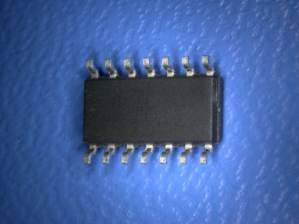 PHILIPS 74HC14D 14-PIN SOIC IC hex inverter schmitt trigger new Qty-50 ...