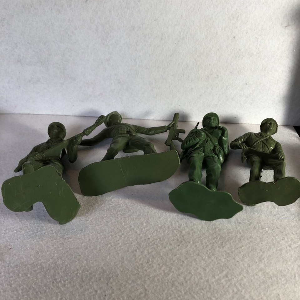 Vintage 1960’s USMC 5” Plastic Military Toy Soldiers Lot Of 4 | eBay
