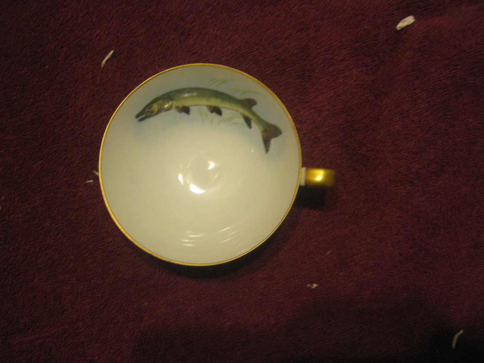 Vintage? TEA CUP HANDGEMALT JOHANN HAVILAND BAVARIA GERMANY CERAMIC ...