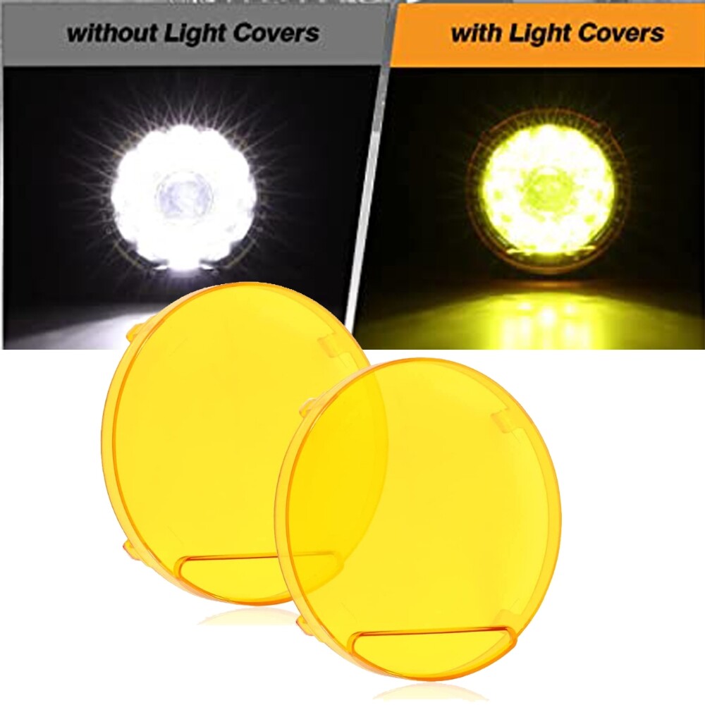 Round Plastic Light Covers