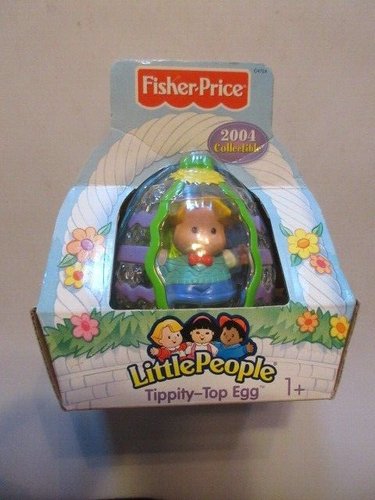 Fisher Price 2004 collectible Little People - Tippity-Top Egg | eBay