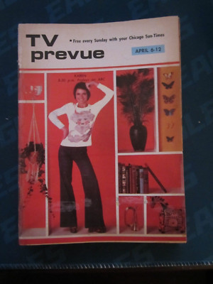 TV Prevue Magazine Regional TV Guide April 1975 Karen Valentine | eBay