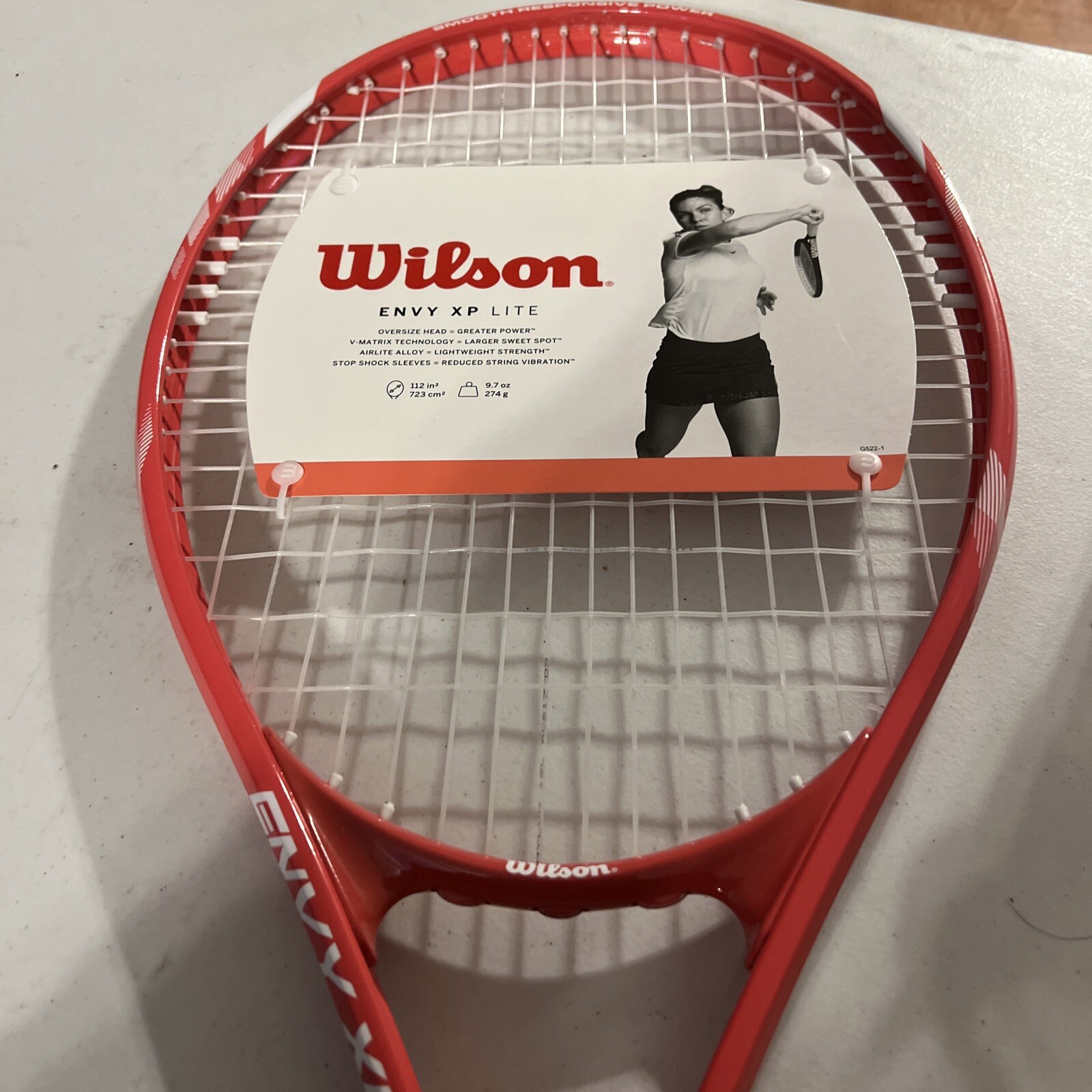 Wilson Envy XP Lite Tennis Racquet TNS RKT2 4 1/4” | eBay