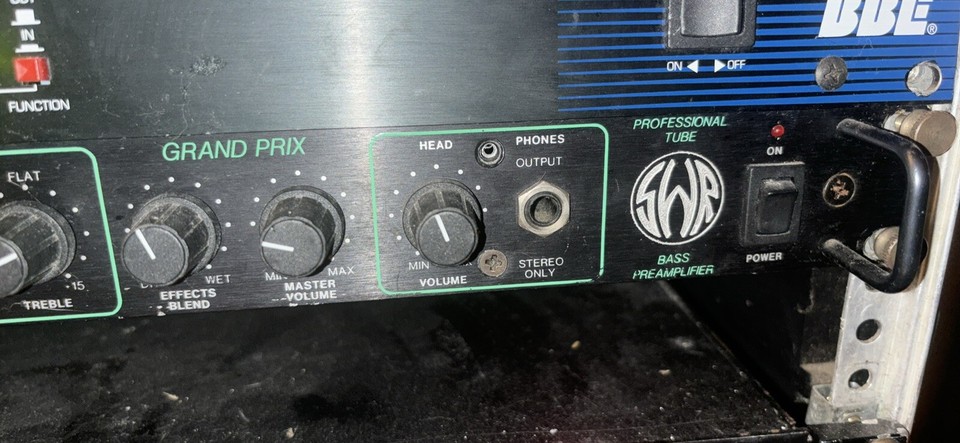 Bass Half Cab Set Up For Bass Guitar Rack Power. | eBay