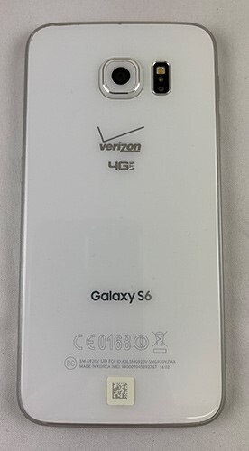 Samsung SM-G920V Galaxy S6 Verizon/Unlocked Smartphone GOOD (White ...