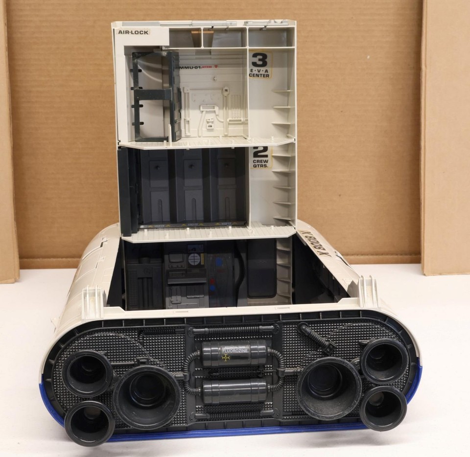 Defiant Space Shuttle Complex Gantry Crawler Near Complete GI Joe 1987 ...