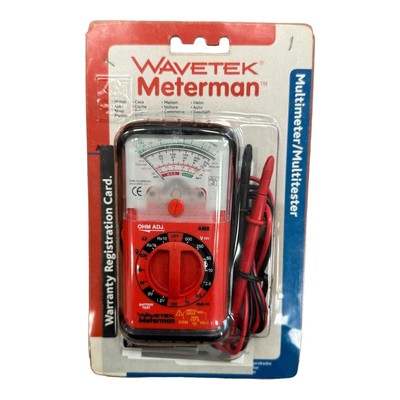 AM8 Wavetek Meterman Analog Multimeter Multitester | eBay