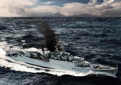 HMS UNDAUNTED - HAND FINISHED, LIMITED EDITION (25) | eBay