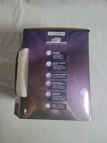 Allerease Ultimate Cotton Zippered Mattress Protector King Size for sale online | eBay