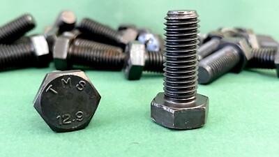 DIN 933 Sechskantschraube 12.9 Maschinenschrauben ISO 4017 Stahl ...