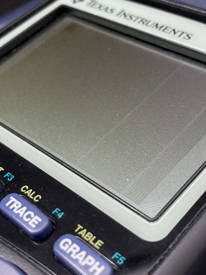 Texas Instruments TI-83 Graphing Calculator With Screen Issue ...