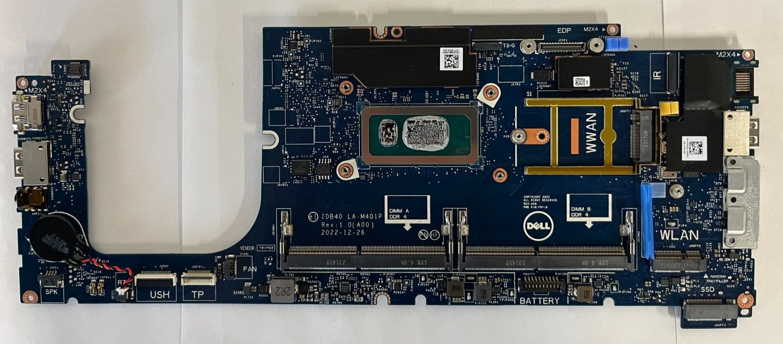 FF74N 0FF74N Latitude 5440 Series Idb40 La-m401p Laptop Motherboard ...