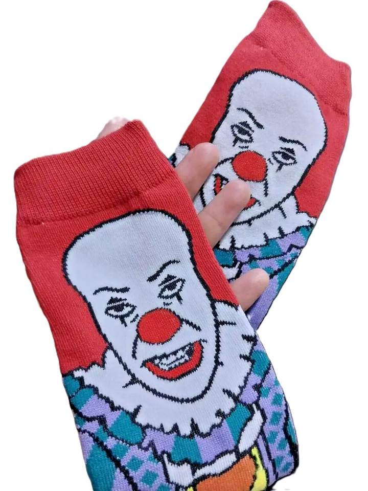 Mens Unisex Horror Movie Cartoon Novelty PENNYWISE Clown IT Character ...