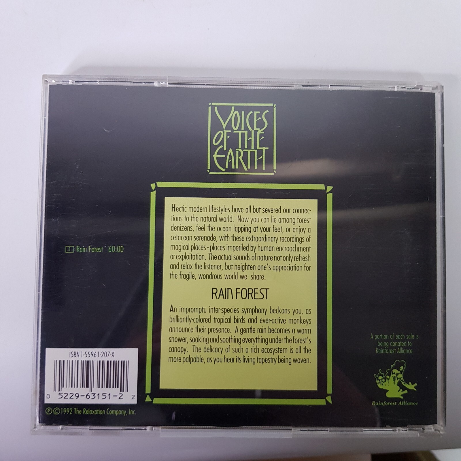 Voices On Earth Rainforest Tranquility Instrumental Soundtrack ...