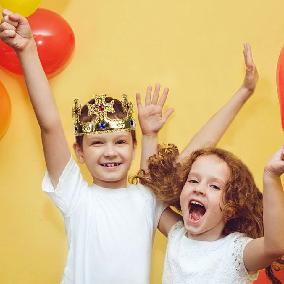 Children's Crown Tiara Boy Man Crowns for Kids Boys Headdress Toys | eBay