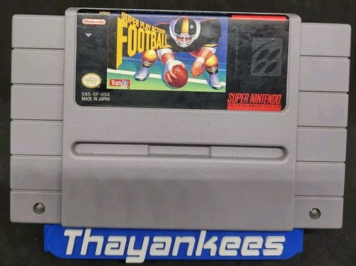 Super Play Action Football (SNES Super Nintendo Entertainment System ...