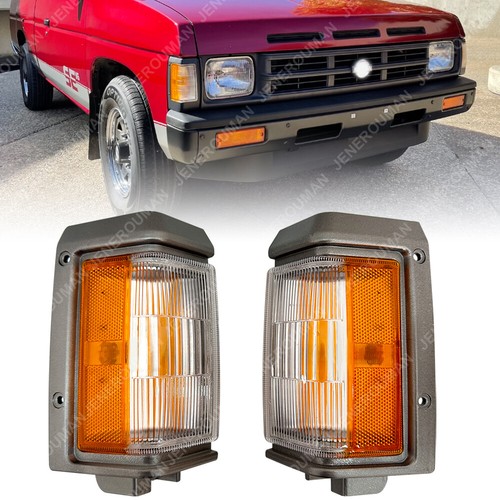 Pair Corner Light for 87-95 Nissan Pathfinder 88-89 D21 Parking Side ...
