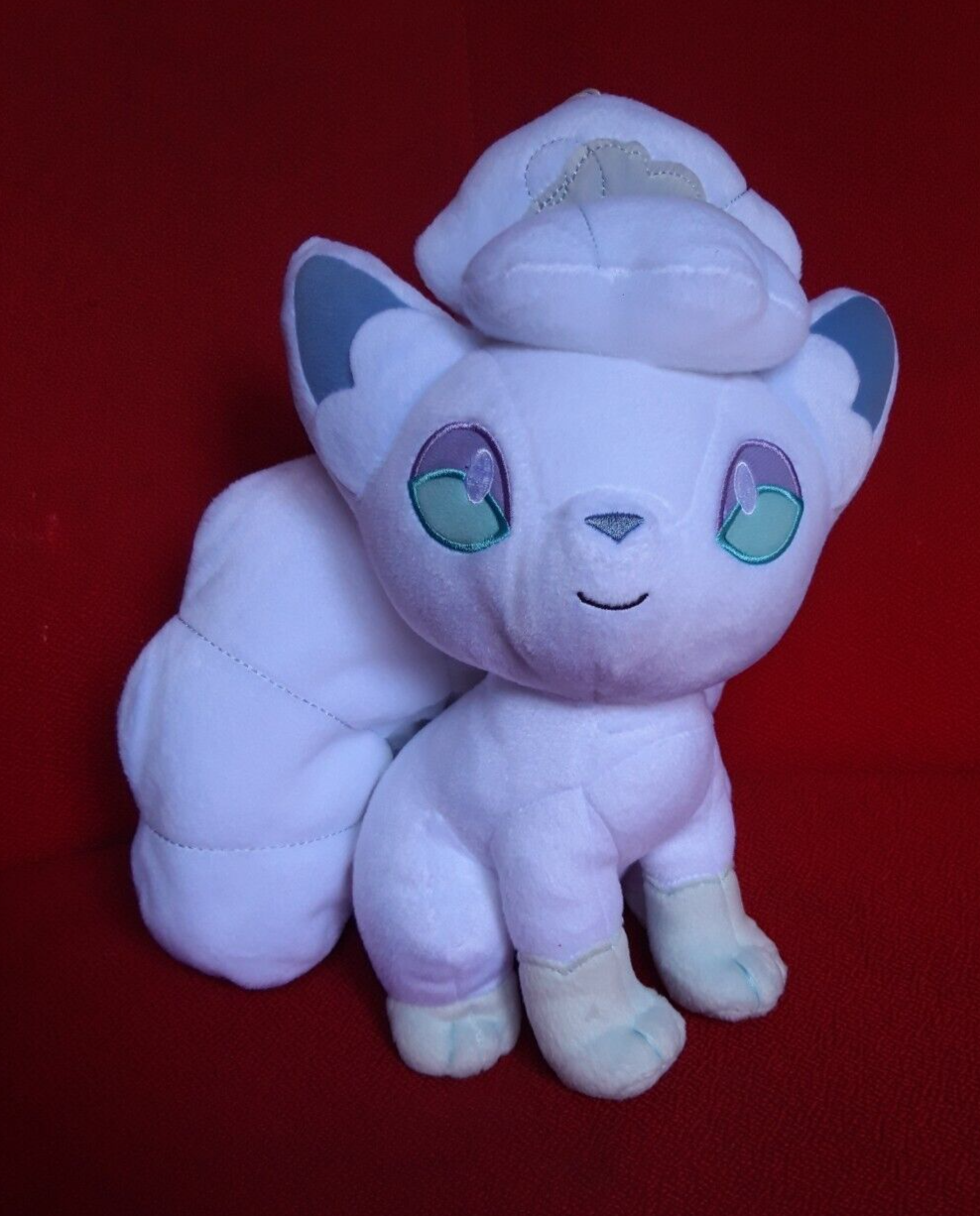 ALOLAN WHITE VULPIX POKEMON BANPRESTO PLUSH STUFFED ANIMAL DOLL SOFT ...