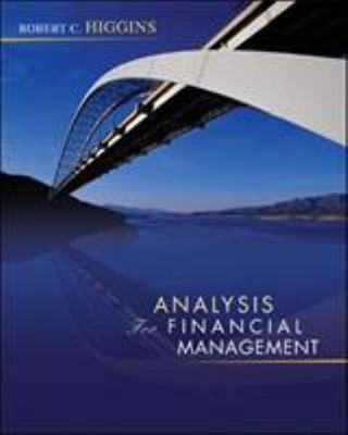 Analysis pour Financière Gestion Livre de Poche Robert C.Higgins | eBay