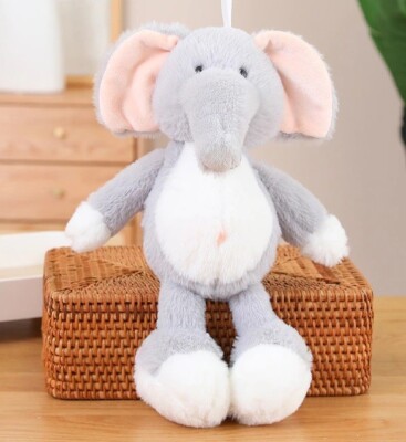 Elephant 13 Inch Stuffed Animal Plush Toys Toddler Doll Kids Gifts | eBay