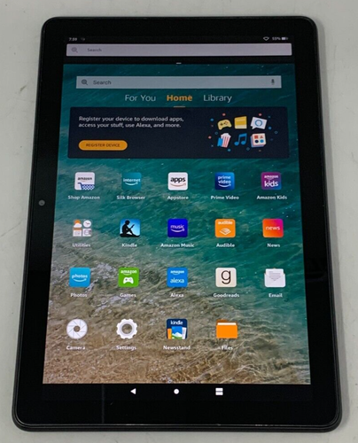 Amazon Fire HD 10 11th Generation T76N2B/KFTRWI 10.1" 32GB Wi-Fi Black ...