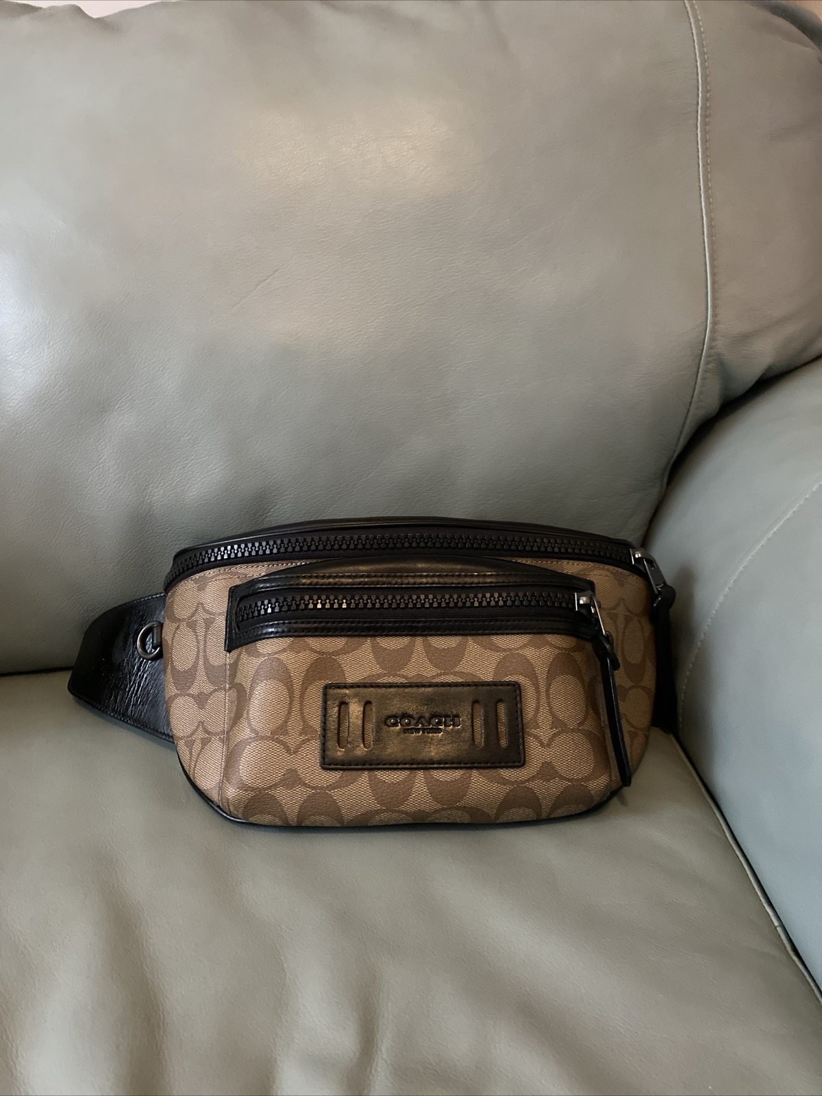 Coach F78727 Terrain Signature Logo Belt Bag Waist Fa… - Gem