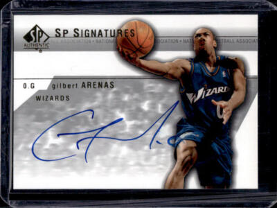 2004-05 Sp Authentic Gilbert Arenas Autograph Auto #GAA Wizards | eBay