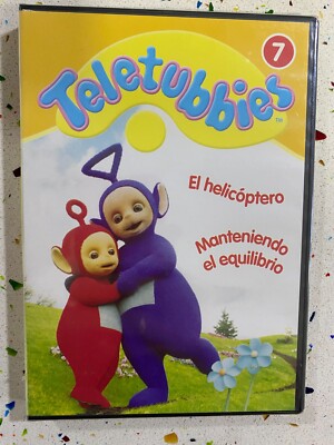 TELETUBBIES DVD 7 NUEVO PRECINTADO - EL HELICOPTERO + MANTENIENDO EL ...
