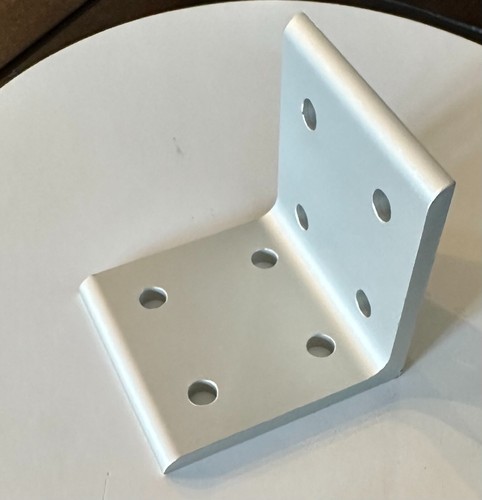 8020 80/20 EQUIVALENT 8 Hole Inside Corner Bracket 15 Series P/N 4304 ...