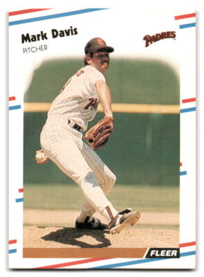 Mark Davis 1988 Fleer Baseball #581 San Diego Padres | eBay