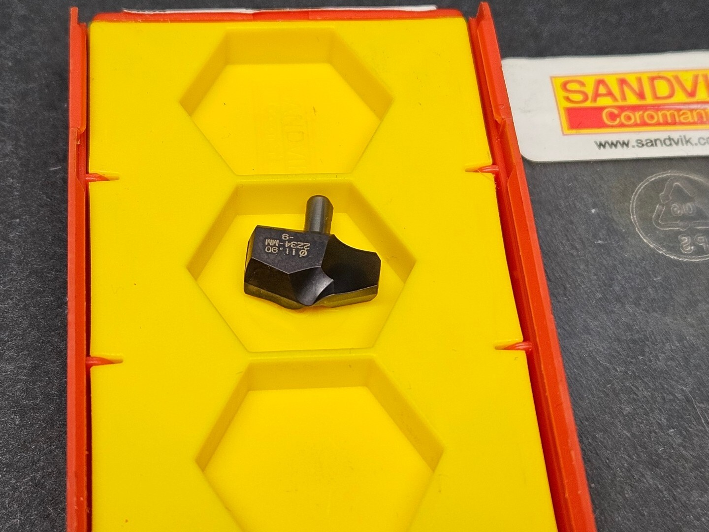 Sandvik 870-1190-9-MM 2234 CoroDrill 870 Drill Head Carbide Machinist ...