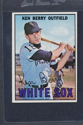 1967 Topps #067 Ken Berry White Sox NM *4956 | eBay