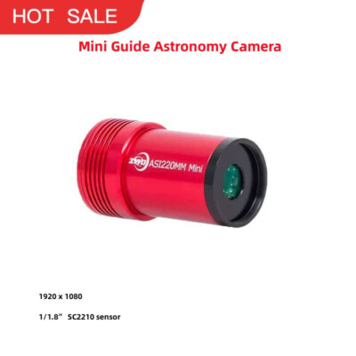 ZWO ASI220MM Mini Guide Astronomy Camera 1/1.8" for Planetary Imaging ...