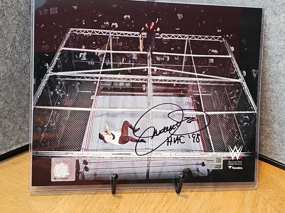 WWE Mick Foley Hell In A Cell 98 Signed 8x10 Photo Fanatics WWE ...