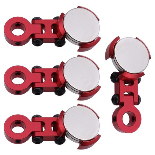4PCS Aluminum Magnetic Stealth Invisible Body Post Mounts for 1/10 RC ...