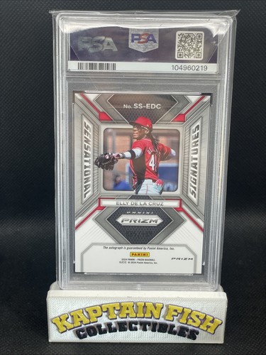 2024 Prizm Elly De La Cruz Sensational Signatures Pulsar /199 SS-EDC ...