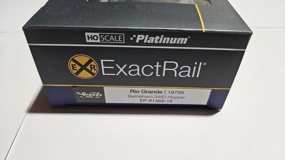 ExactRail Platinum Rio Grande D&RGW #19799 Bethleham 3483 Hopper EP ...
