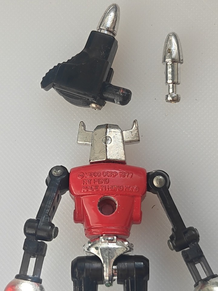 Micronauts Mego Acroyear II Red With working Rocket Launcher 1977 | eBay