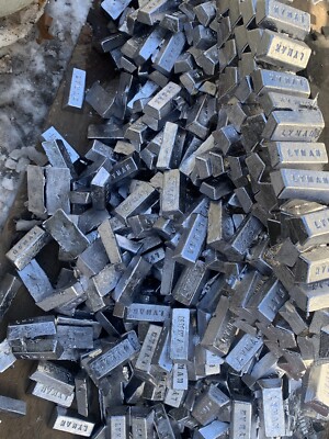 50lbs Clean Fluxed Soft Lead Fishing Hunting Bullets Sinkers Ballast ...