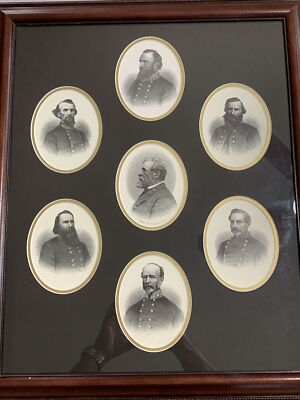 Rare Jackson Forrest Stuart Lee Longstreet Beauregard Johnson Photo ...
