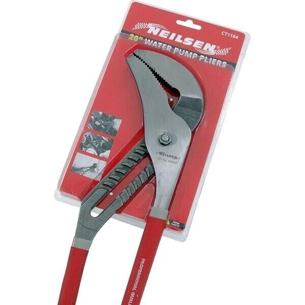 20" Large Plumbers Soft Grip Water Pump Pipe Pliers 20 inch/500mm ...