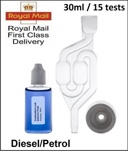 Blown Head Gasket Block Tester Kit, Combustion Leak Detector Fluid ...