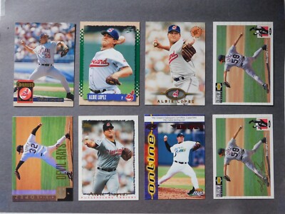 Albie Lopez 8 Card Lot W/UD Silver Signature Card | eBay