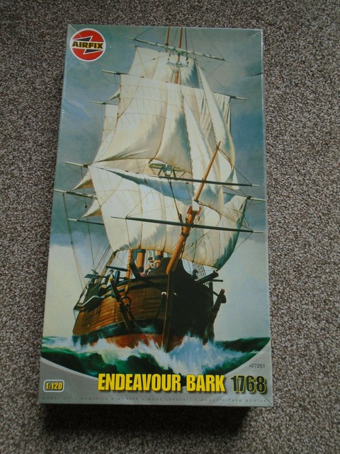 Airfix Endeavour Bark 1768 1 120 Scale Model A07251 for sale online | eBay