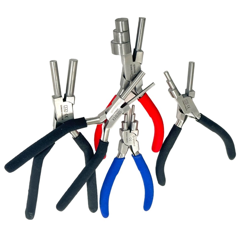 GERMAN Bail Making Pliers Wire Looping Forming Pliers with Non-Slip ...