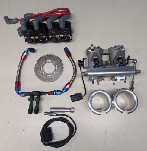 Mazda Rotary 13b Fuel injection kit RX7 Borla Induction TWM ...