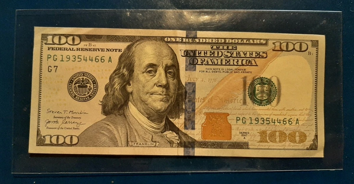 United States $100 Note